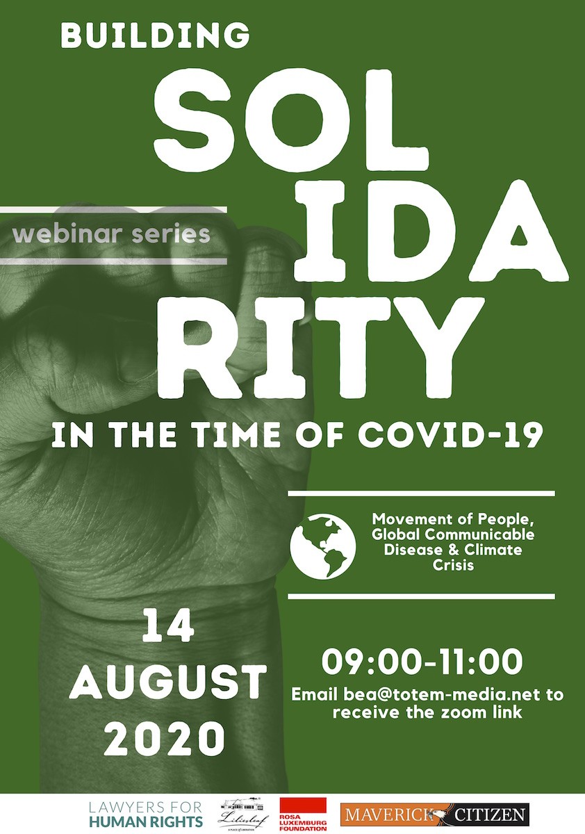Webinar - Building SOLIDARITY in the time of Covid-19